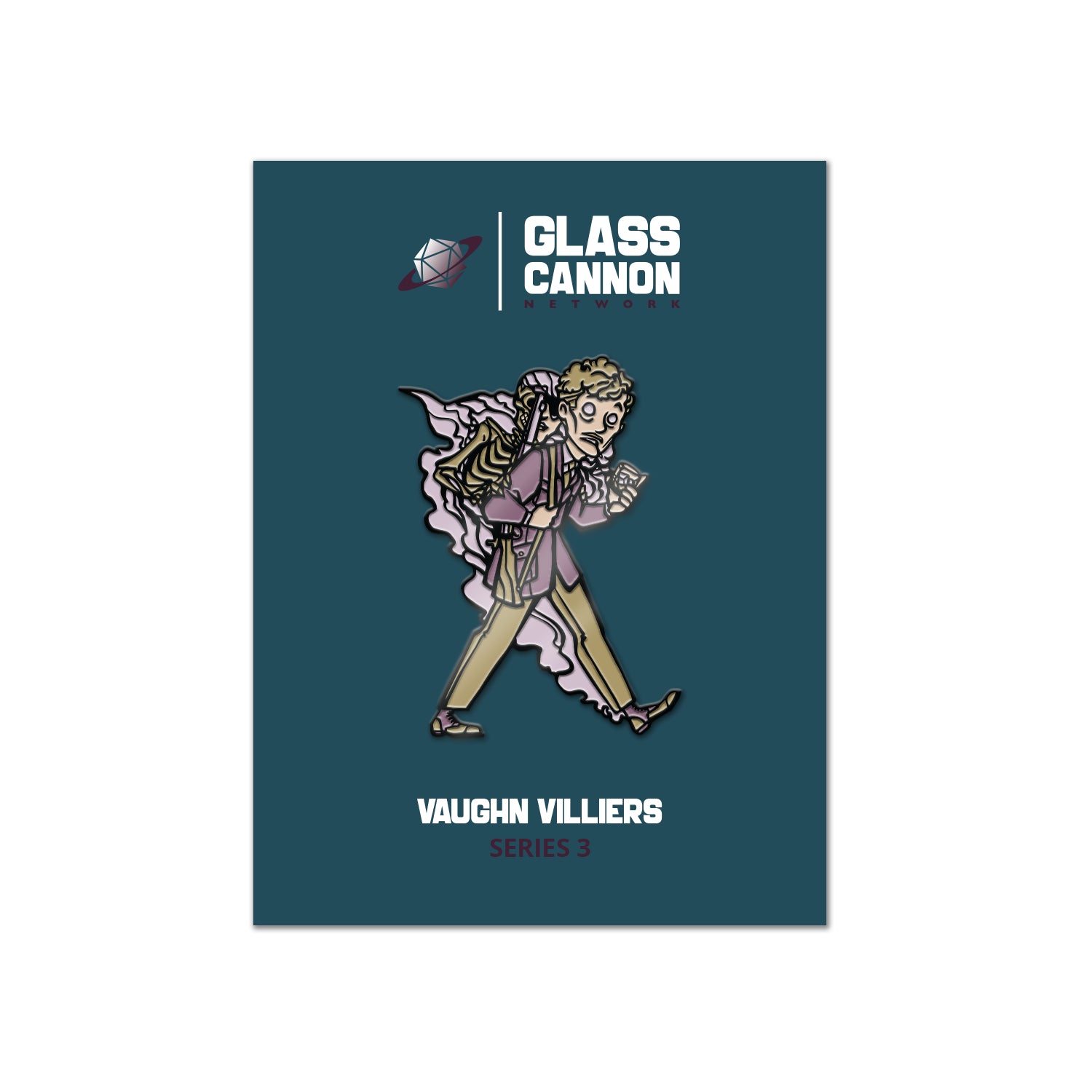 Vaughn Villiers Pin – Glass Cannon